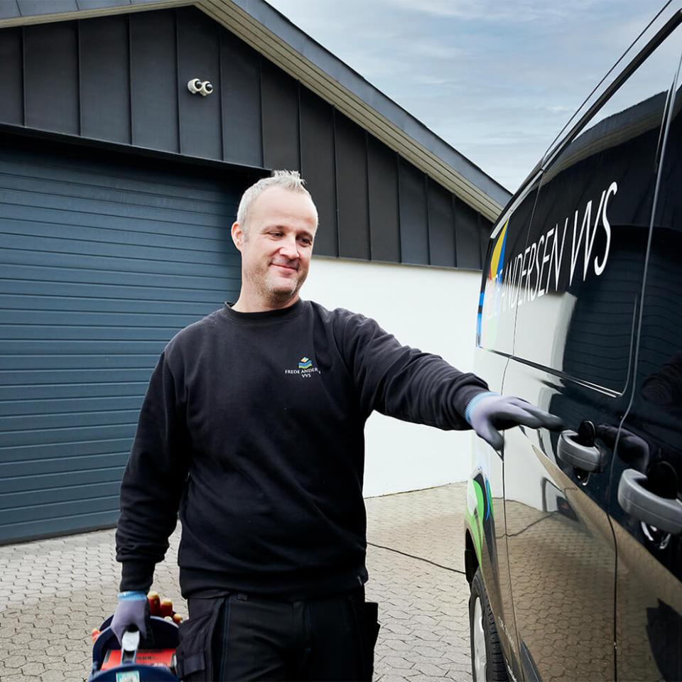 VVS firma i Aarhus og hele Østjylland - Frede Andersen VVS